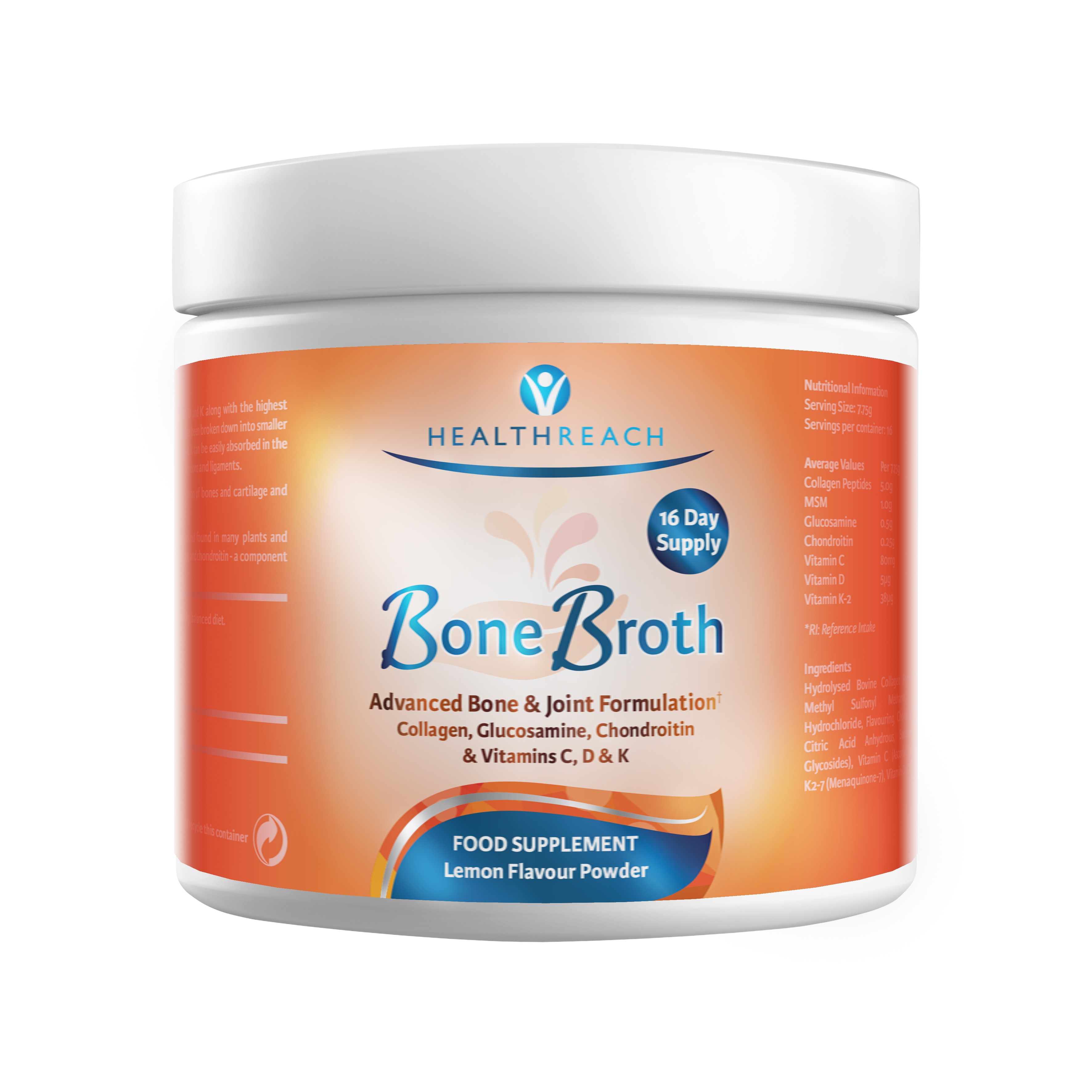 Bone Broth Powder 125g The Natural Dispensary bone-broth-powder-125g-the-natural-dispensary
